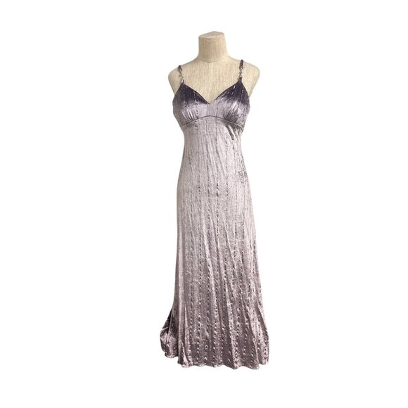 Alfred Angelo | Dresses | Vintage Alfred Angelo Mauve Metallic Formal ...